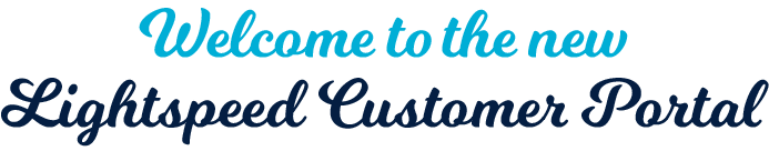 Lightspeed Customer Portal