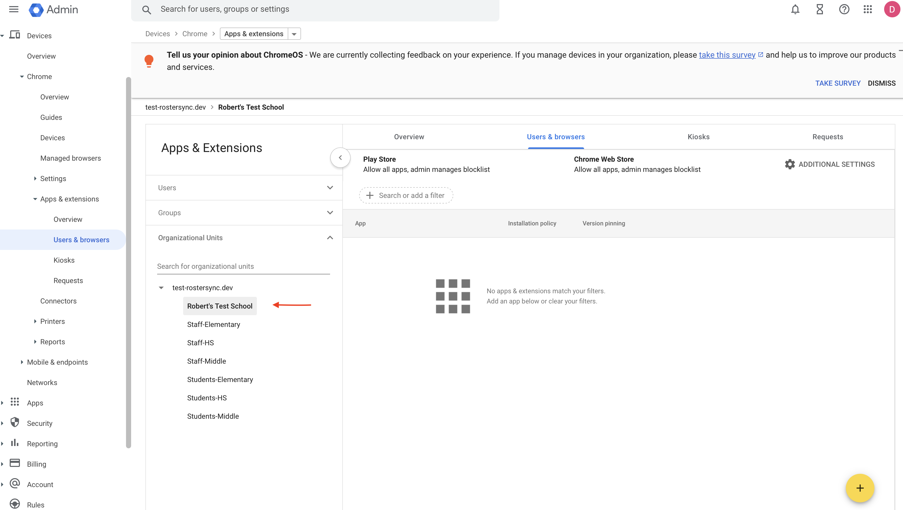 Installing the Chrome Extension for Lightspeed Classroom Management™