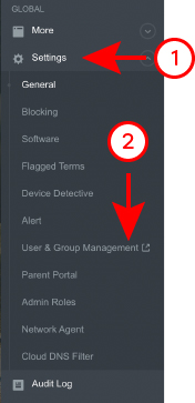 First Login to Lightspeed Filter