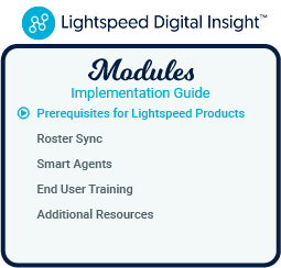 Minimum System Requirements for Lightspeed Products