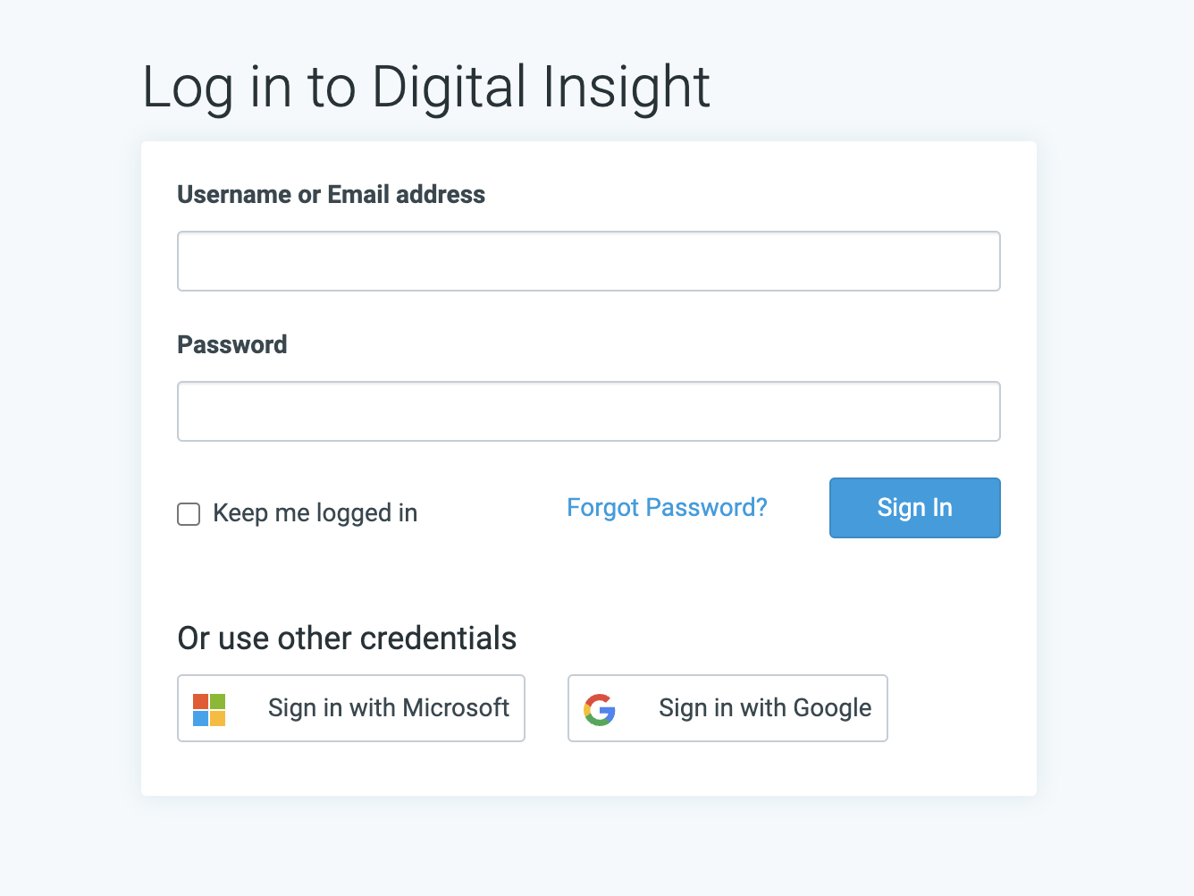 Login For First Time